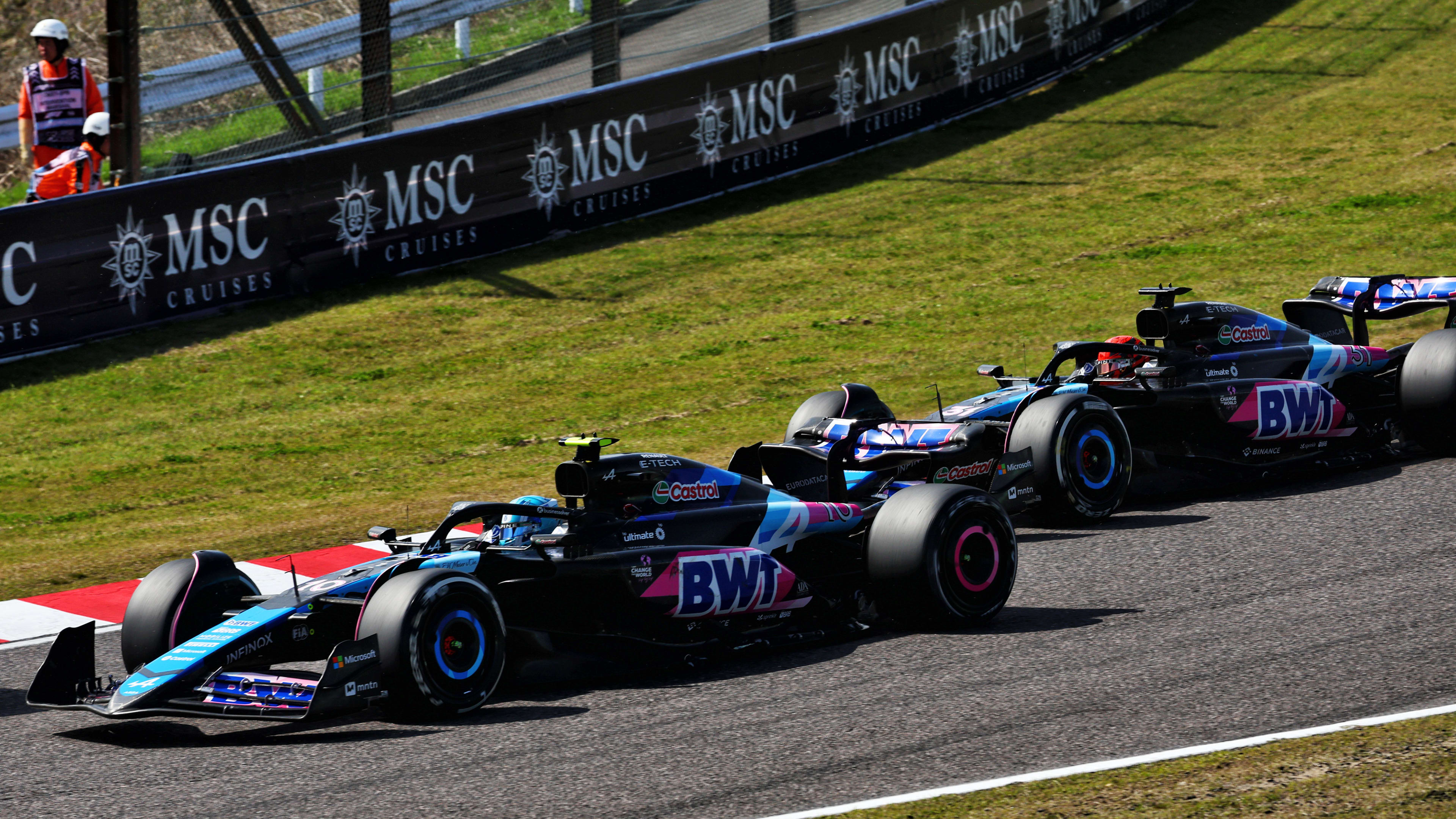 Contact with Ocon on Lap 1 at Suzuka was ‘game over’ for Alpine, says Gasly | Formula 1®